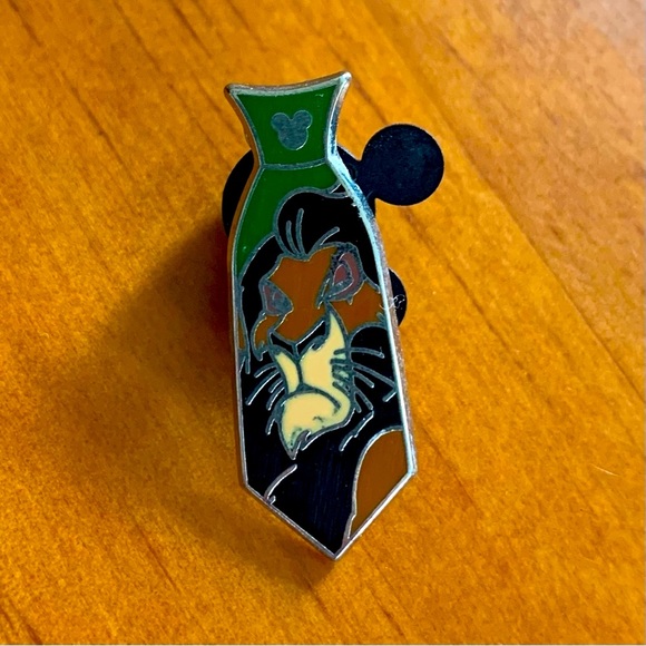 Disney | Jewelry | Scar Tie Disney The Lion King Pin Villains | Poshmark
